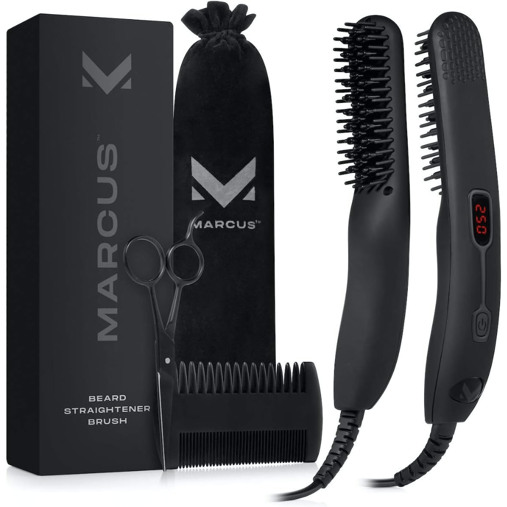 Get the Stylishly Groomed Look With a Heated Beard Brush